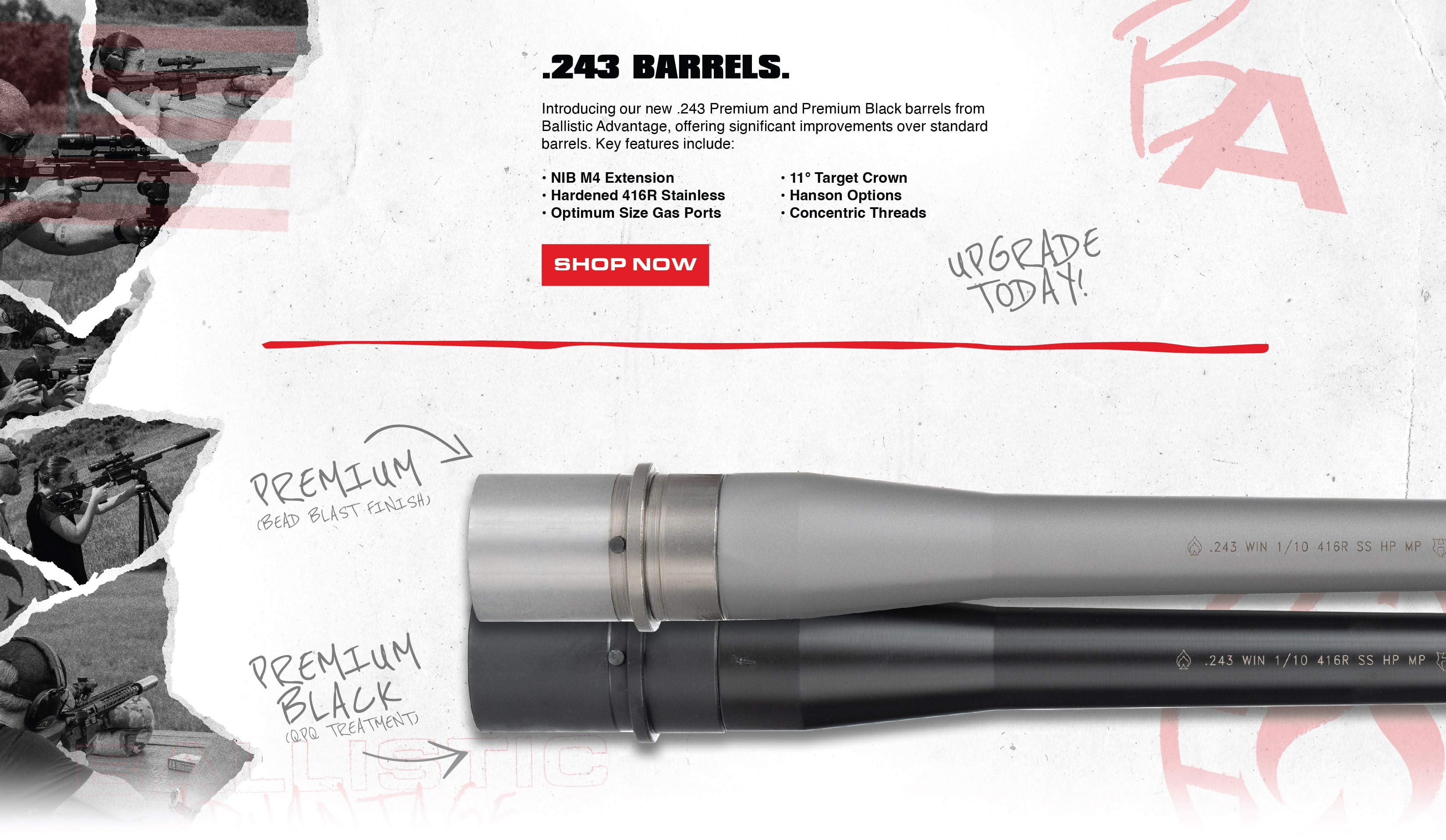 243 Win Barrels | Winchester AR 10 Barrel Selection